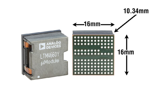 LTM4660——60V、300W混合式降压型μModule总线转换器