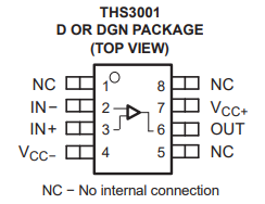 THS3001——420MHz 电流反馈放大器