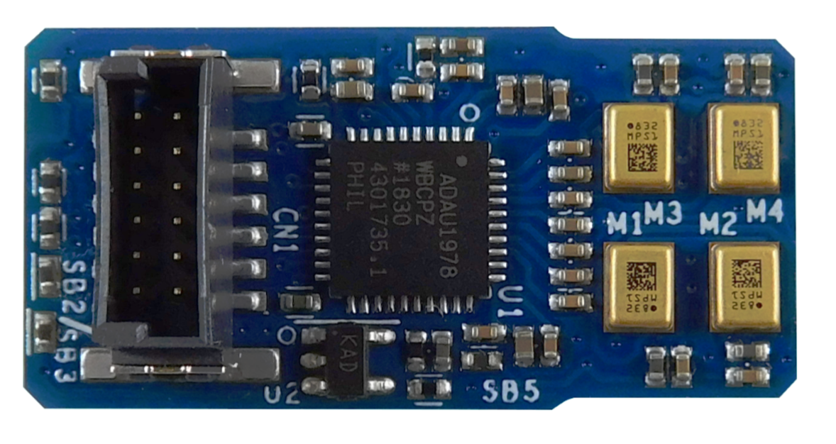 MP23ABS1 - 高性能 MEMS 音频传感器单端模拟底端口麦克风